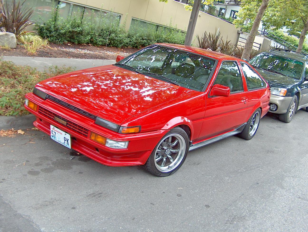 Toyota AE86 Sprinter Treno